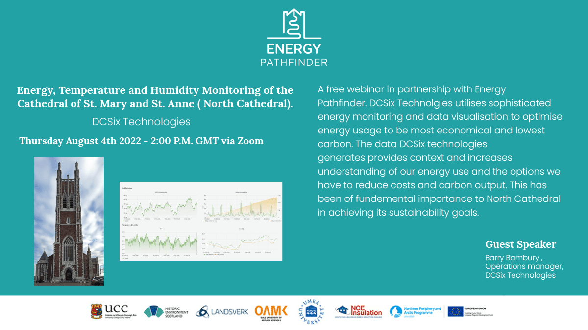 Energy Pathfinder's 7th Webinar : Energy, Temperature and Humidity Monitoring of the Cathedral ...